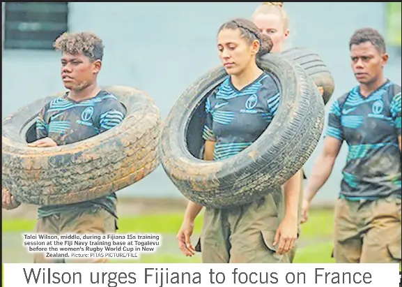 Wilson urges Fijiana to focus on France - PressReader