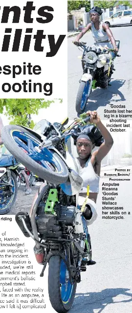 Goodas Stunts defies disability - PressReader