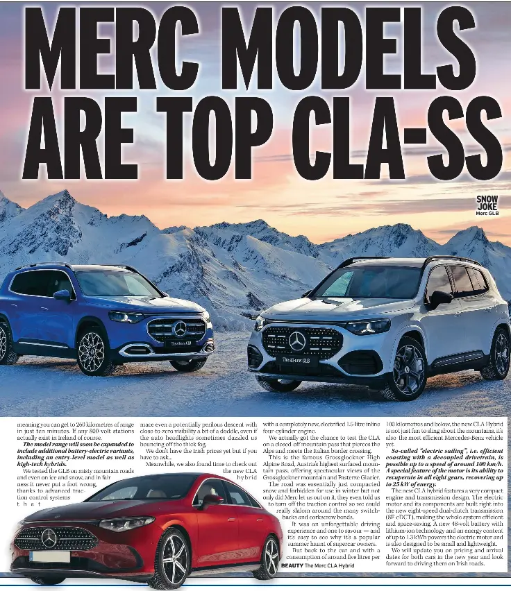 MERC MODELS ARE TOP CLA-SS - PressReader