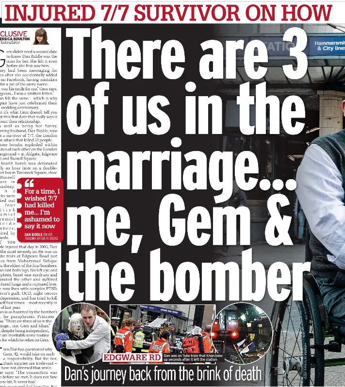 There are 3 of us in the marriage... me, Gem & the bomber - PressReader