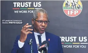 IFP considers coalition options - PressReader