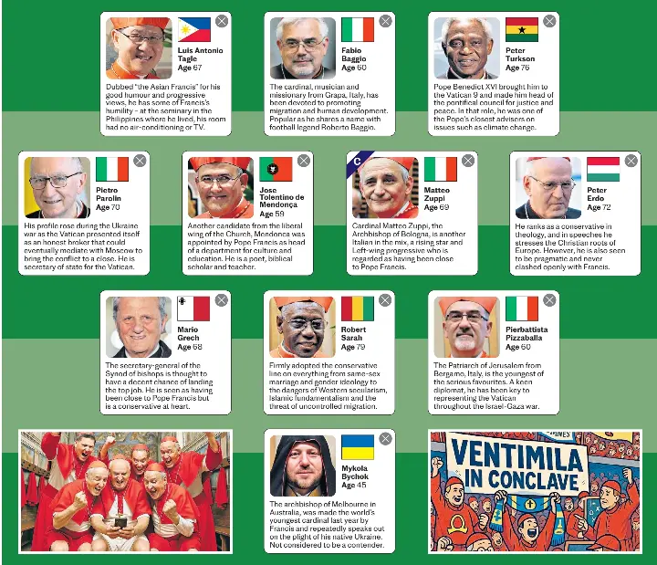 Italians pontificat­e over fantasy pope teams - PressReader