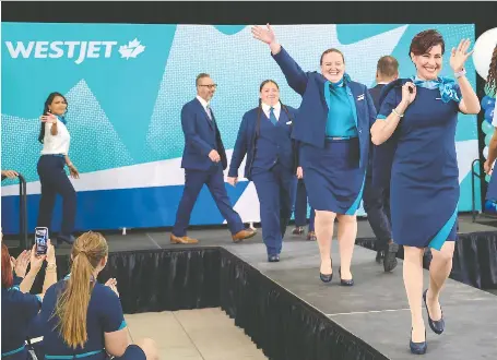Westjet unveils inclusive uniforms for front-line staff - PressReader
