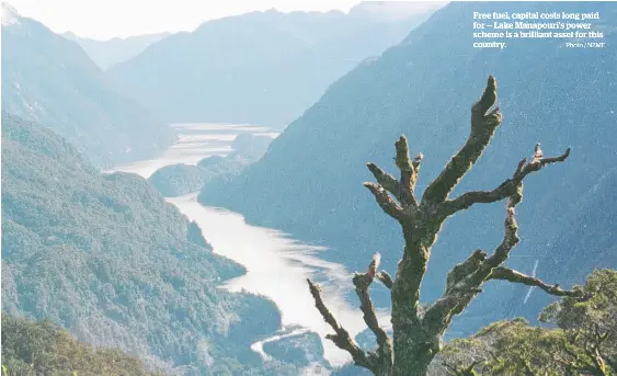 Manapouri’s power best kept at home - PressReader