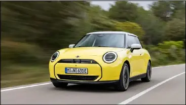 New Mini Cooper is simply electric - PressReader