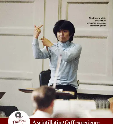 A scintillat­ing Orff experience - PressReader