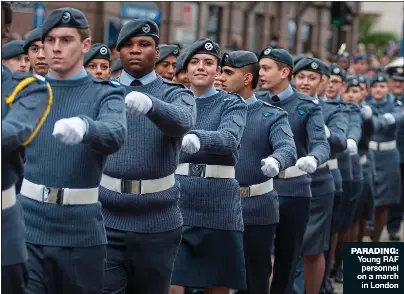 RAF Cadets wear uniform of their chosen gender - PressReader