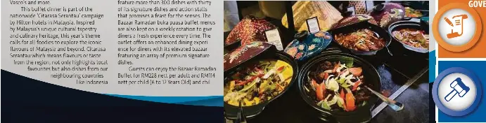 HILTON KUALA LUMPUR PRESENTS BAZAAR RAMADAN BUFFET DINNER THIS RAMADAN - PressReader