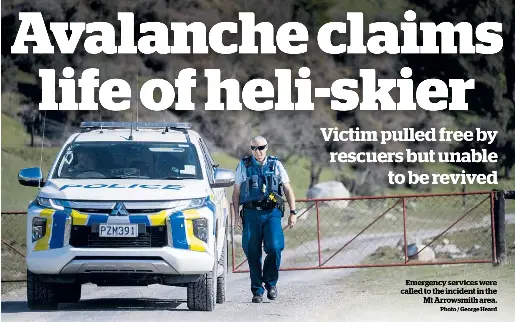 Avalanche claims life of heli-skier - PressReader