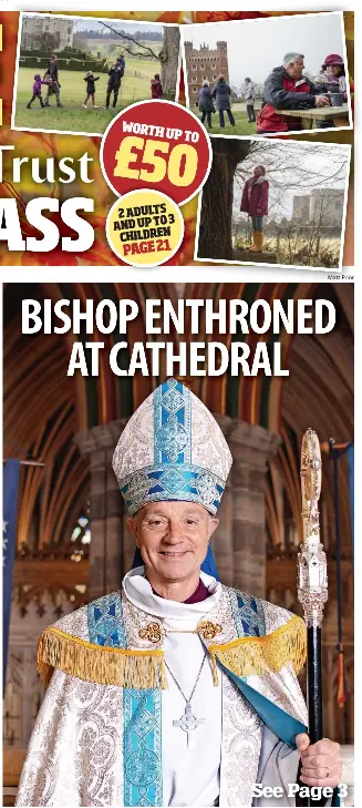 BISHOP ENTHRONED AT CATHEDRAL - PressReader