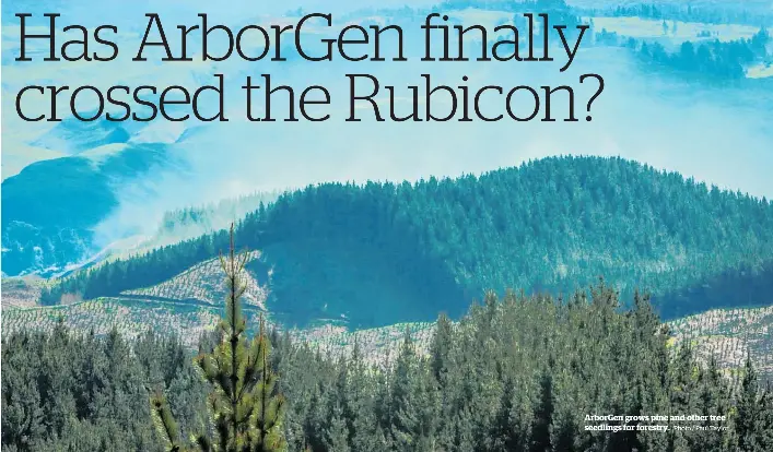 Has ArborGen finally crossed the Rubicon? - PressReader