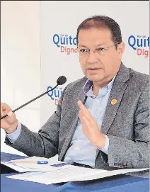 A los 100 días de gestión del alcalde Guarderas, la capital avanza lento - PressReader