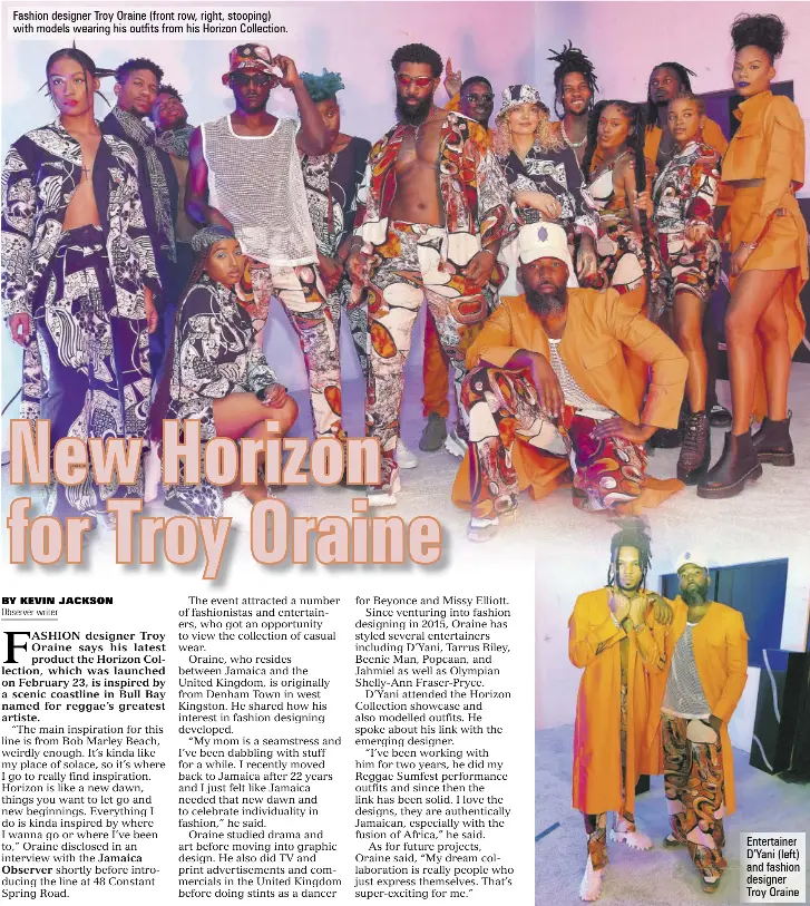 New Horizon for Troy Oraine - PressReader