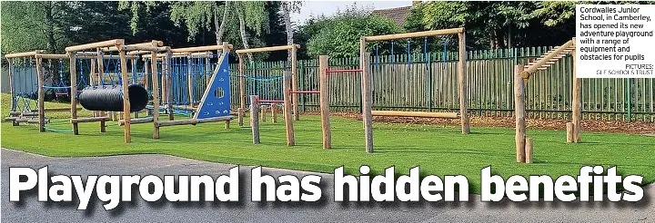 Playground has hidden benefits - PressReader