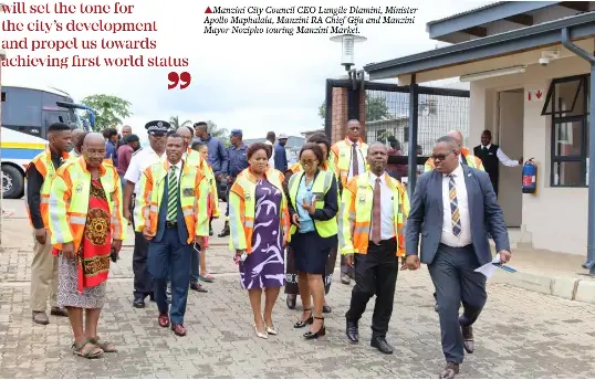 Housing minister introduced to Manzini developmen­t programme - PressReader