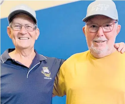 Friends from Navy meet again in fitness classes - PressReader