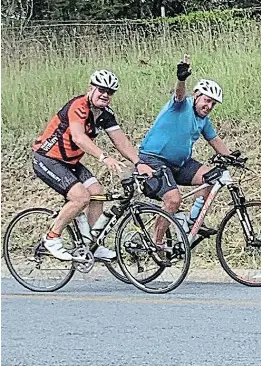 EL men riding 1,000km to fund a repaint of a centre - PressReader