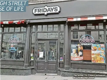 Applicatio­n submitted to reopen TGI Fridays site as an Irish tavern ...