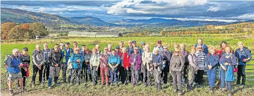 Walking Group enjoy great days out - PressReader