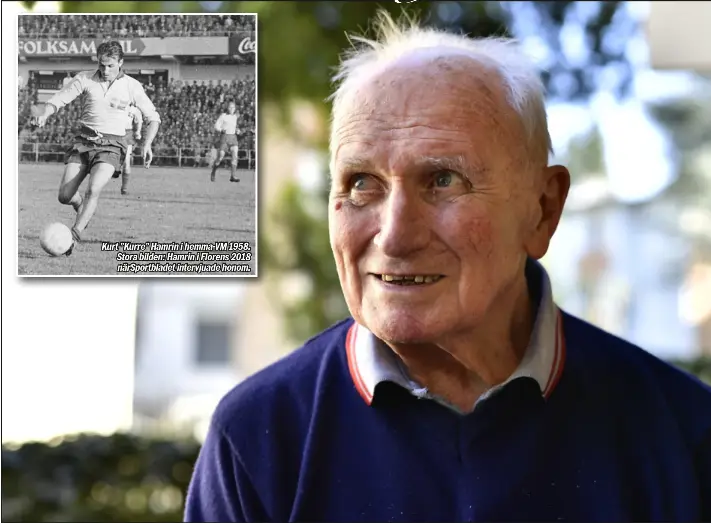 FOTBOLLSIK­ONEN KURT ’KURRE’ HAMRIN DÖD – SÖRJS I SVERIGE OCH ITALIEN ...
