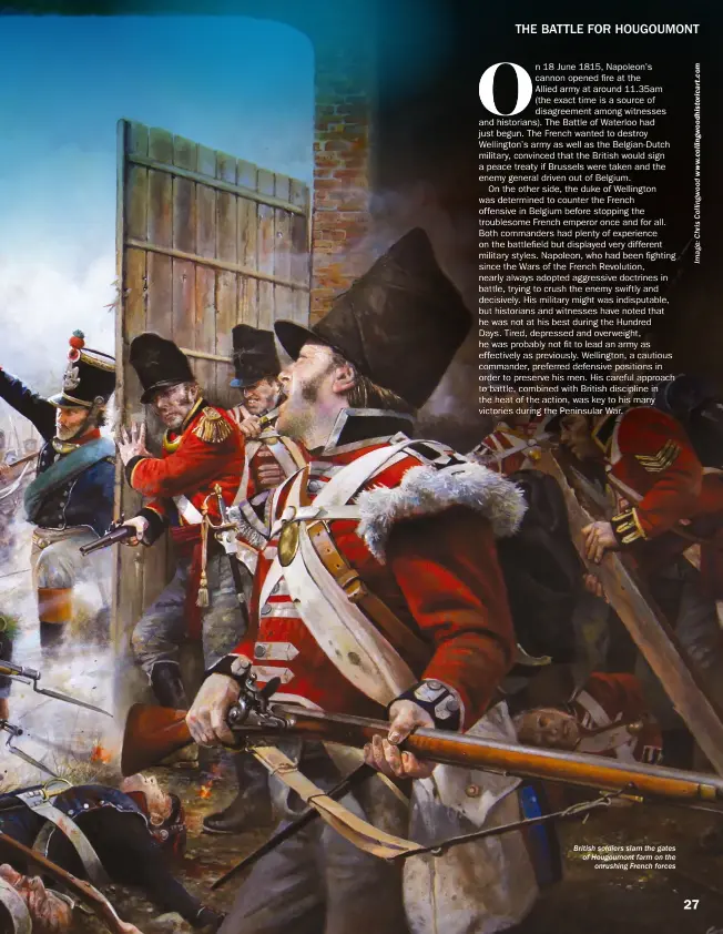 The battle for Hougoumont - PressReader