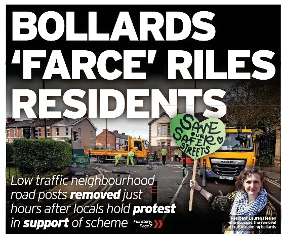 BOLLARDS ‘FARCE’ RILES RESIDENTS - PressReader