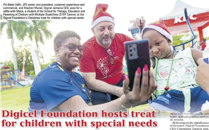 Digicel Foundation hosts treat for children with special needs ...