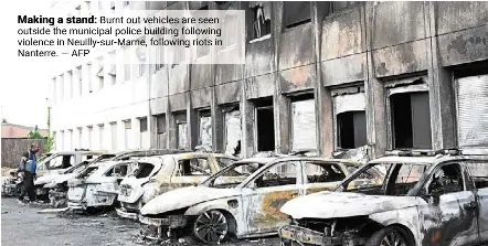 France riots over police killing - PressReader
