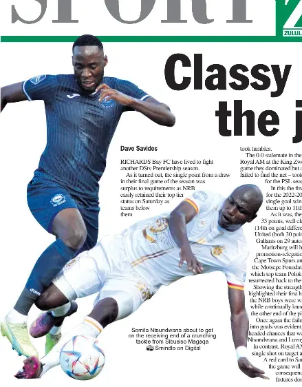 Classy NRB get the job done - PressReader