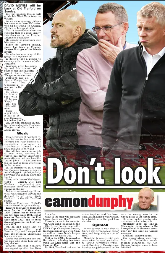 Don’t look back in manager - PressReader