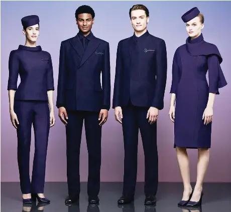 Saudi label unveils Riyadh Air cabin crew uniforms in Paris - PressReader