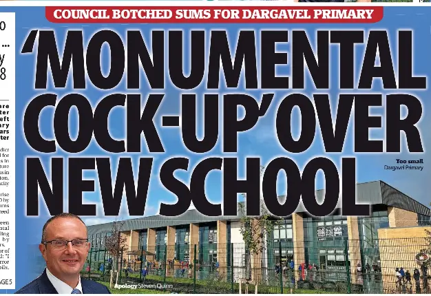 ‘MONUMENTAL COCK-UP’ OVER NEWSCHOOL - PressReader