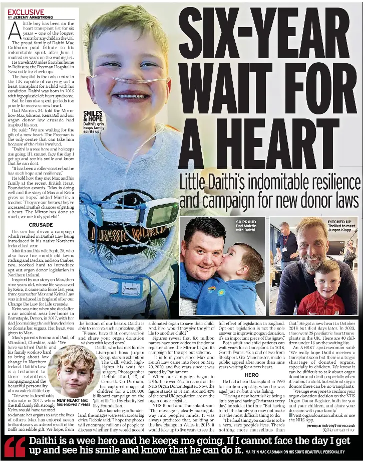 SIX-YEAR WAIT FOR A HEART - PressReader