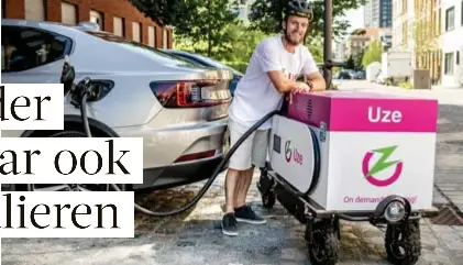 Step met snellader komt vanaf najaar ook langs bij particulie­ren - PressReader