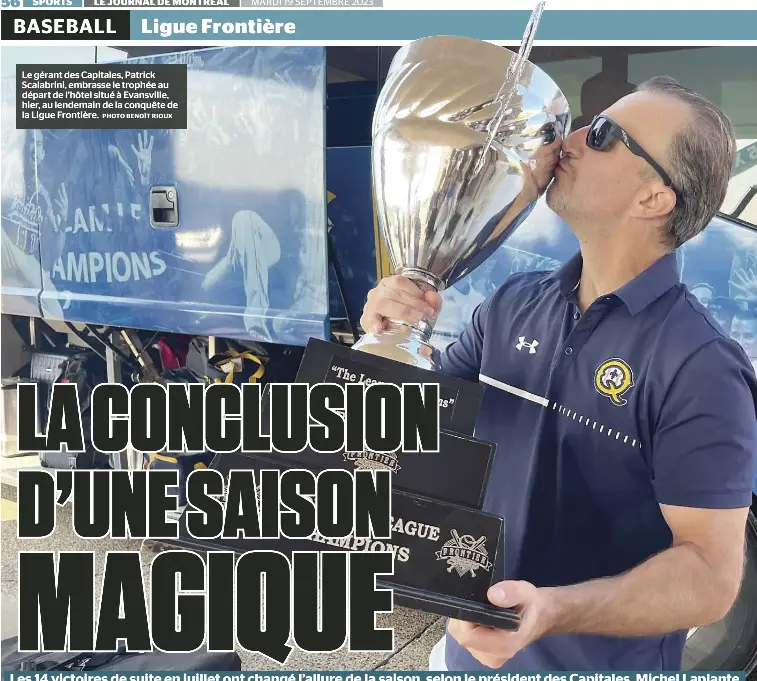LA CONCLUSION D’UNE SAISON MAGIQUE - PressReader