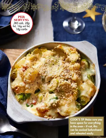 CREAMY SPROUT AND POTATO GRATIN - PressReader