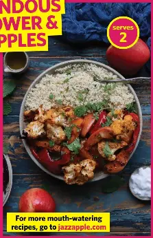 TRAY-MENDOUS CAULIFLOWE­R & JAZZ™ APPLES - PressReader