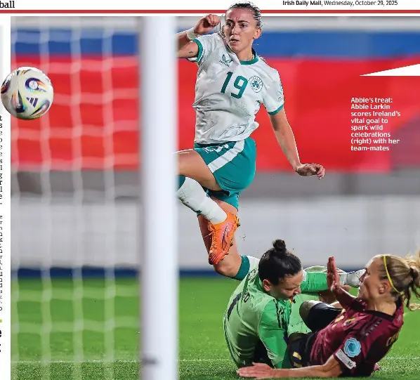 Abbie slips in to seal victory and promotion - PressReader