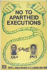 Untold stories of political activists executed during apartheid - PressReader