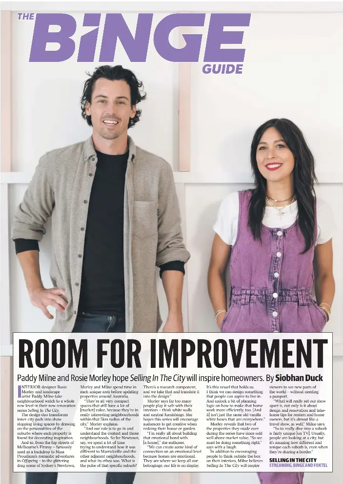 ROOM FOR IMPROVEMEN­T - PressReader