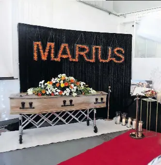Honouring a fallen hero, Marius van der Merwe - PressReader