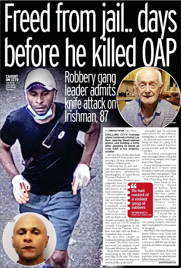 Freed from jail.. days before he killed OAP - PressReader