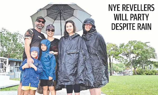 NYE REVELLERS WILL PARTY DESPITE RAIN - PressReader