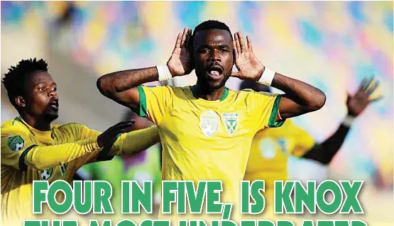 FOUR IN FIVE, IS KNOX THE MOST UNDERRATED FORWARD? - PressReader