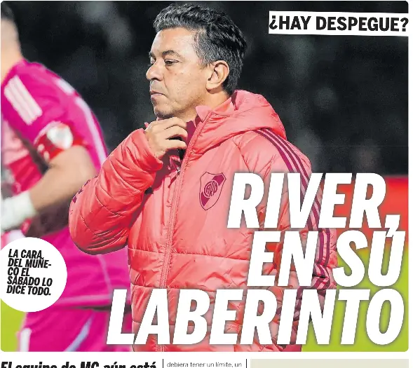 RIVER, EN SU LABERINTO - PressReader