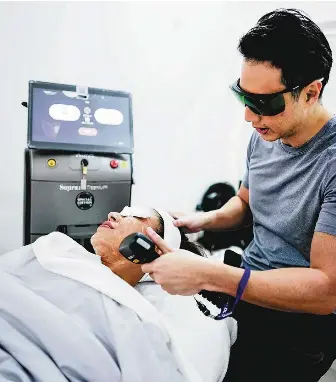 Laser focused: How Titanium Lifting became the newest skincare obsession - PressReader