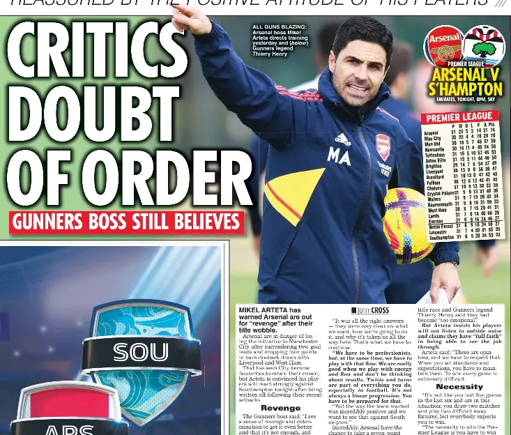 CRITICS DOUBT OF ORDER - PressReader