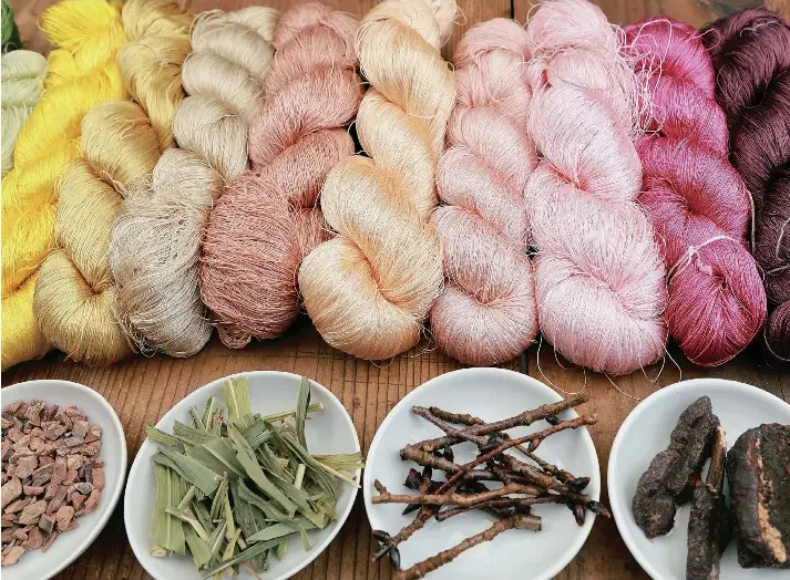 EVERYDAY ITEMS DYED WITH NATURE'S COLORS - PressReader