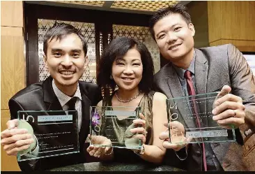 Tiong Nam wins triple awards - PressReader