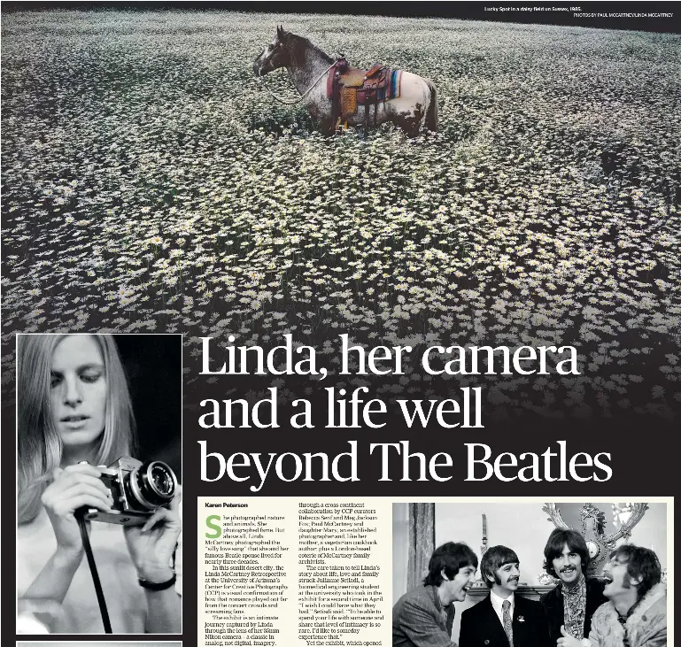 Linda, her camera and a life well beyond The Beatles - PressReader